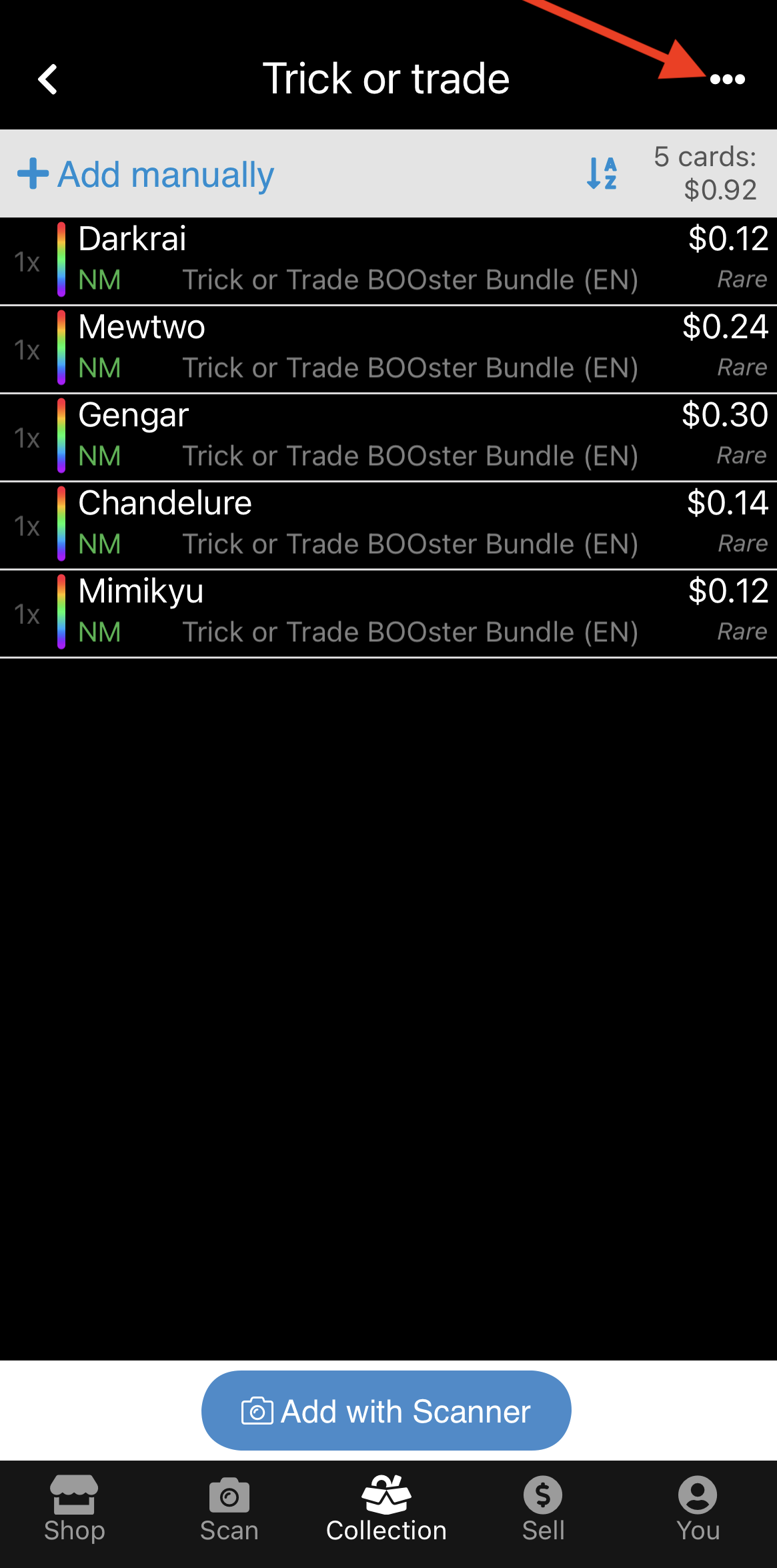 How to Import Lists of Cards from the TCGplayer Mobile App to Inventory – TCGplayer.com