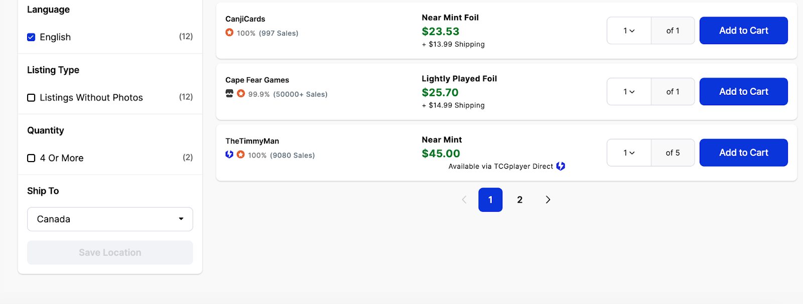 How to Buy Internationally on TCGplayer – TCGplayer.com